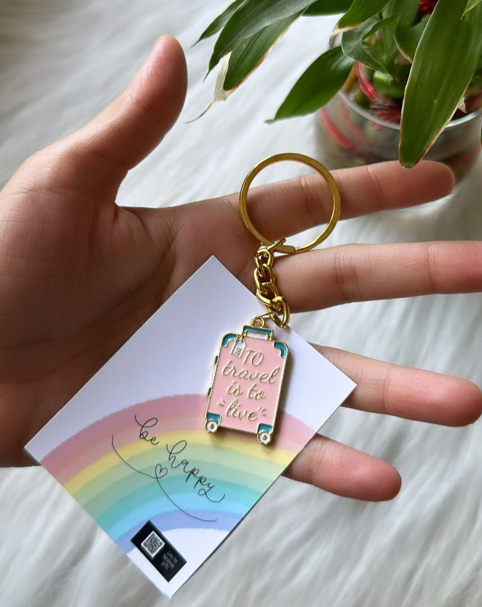 Travel Suitcase Keychain – Zatpat Bazar